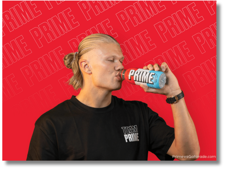 Prime Hydration Signs Erling Haaland » Prime News » PrimevsGatorade.com