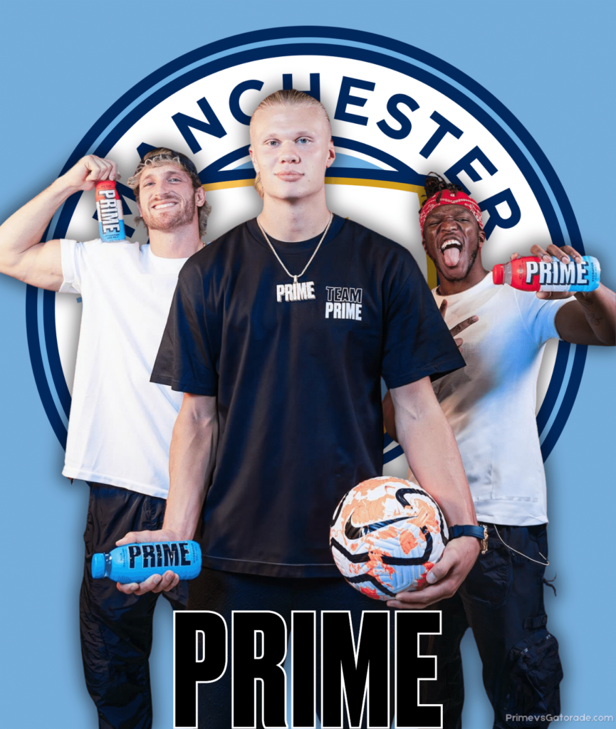 Prime Hydration Signs Erling Haaland » Prime News » PrimevsGatorade.com